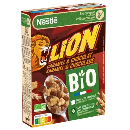 LION® - Céréales caramel et chocolat | NESTLÉ® Céréales